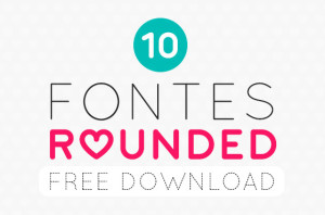 Free: 10 fontes Rounded para baixar! – Cutedrop